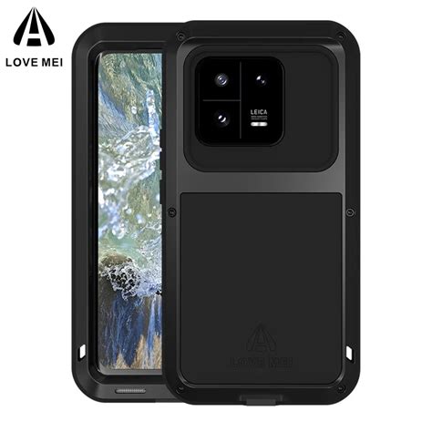 Оригинальный чехол LOVE MEI для Xiaomi 14 13 Pro, металлический ...