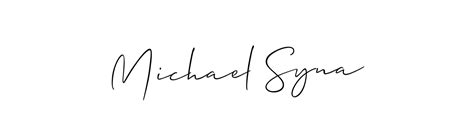 73 Michael Syna Name Signature Style Ideas Good E Signature