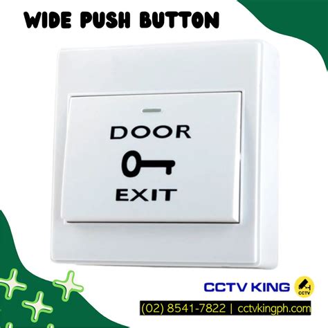 Wide Exit Push Button For Access Control Lazada Ph