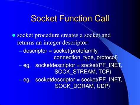 Ppt Chapter 27 Socket Api Interface Powerpoint Presentation Free Download Id4770099