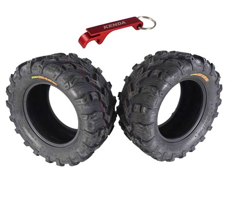 Kenda Bear Claw Evo 26x11 14 Rear Atvutv Tires 2 Pack With Bottle Ope
