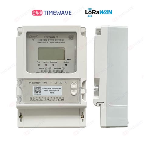 2km 전송 범위 저전력 로라완 에너지 미터 Uarti2cspiusb