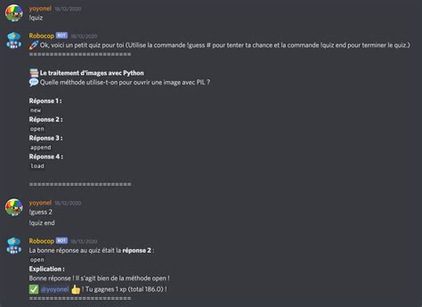créer un bot discord avec python