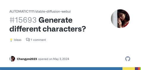 Generate Different Characters AUTOMATIC1111 Stable Diffusion Webui