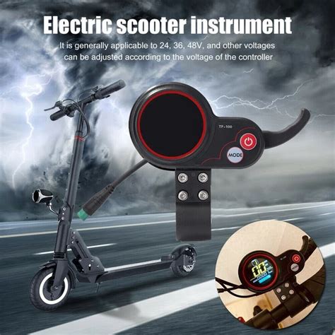 AMÉLIOREZ VOTRE SCOOTER électrique avec écran de tableau de bord 10
