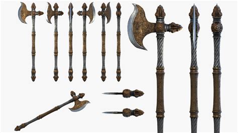 Fantasy Axe Rpg Parashu Battle Axe Great Axe Battle Axe Hand Battle Ax