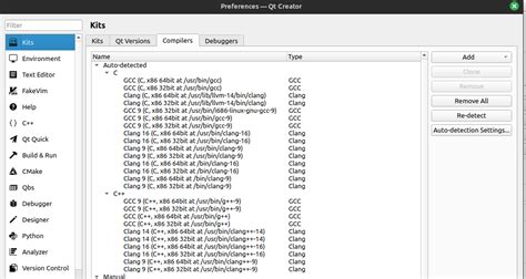 Qt653 And Qtcreator 9 Problem To Use Gcc 9 Qt Forum