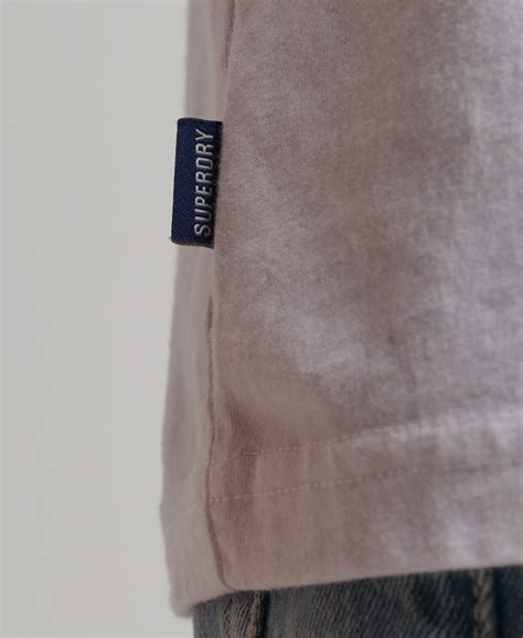 Mens Organic Cotton Vintage Logo Embroidered Tank Top In Optic