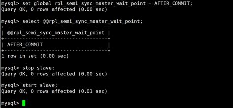 Mysql 半同步 Gdb查看 腾讯云开发者社区 腾讯云