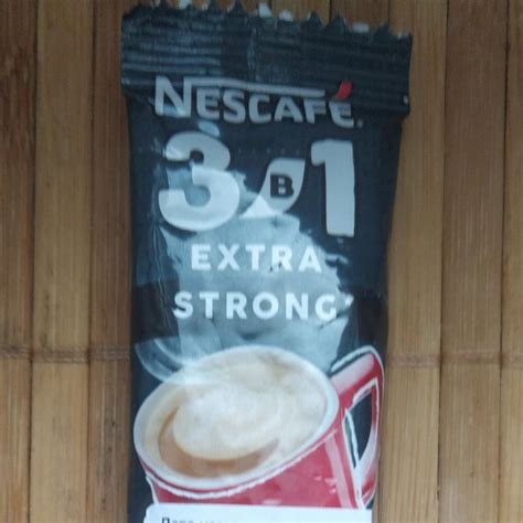 Напиток кофейный растворимый 3 в 1 Extra Strong Nescafé калорийность
