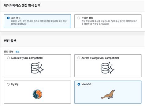 Aws Rds Maria Db 생성 및 연동 Part 1