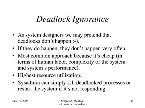 Ppt Deadlock Powerpoint Presentation Free Download Id1723761