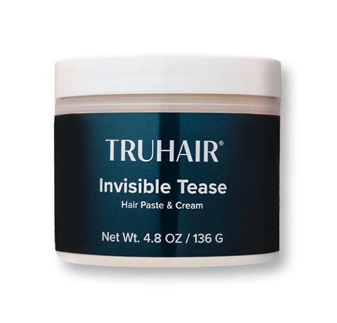 Truhair Invisible Tease Styling Cream And Paste Outlet Bed Story