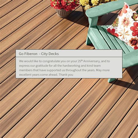 Fiberon Decking On Linkedin Happy 25th Fiberon 🎉 This Year Marks Our