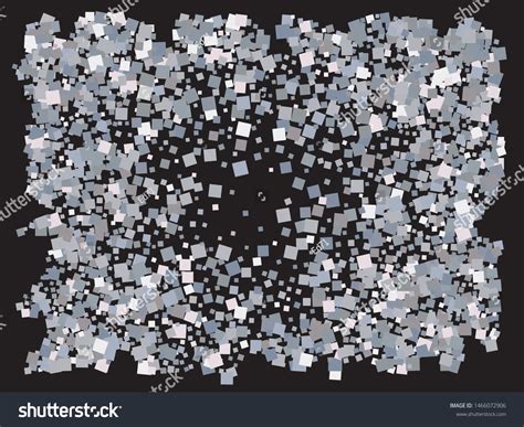 Beautiful Colored Falling Squares Vector Illustration Stock Vector