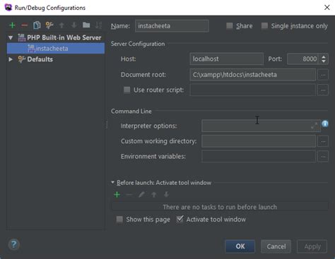 Laravel Phpstorm Xdebug Configuration For Php Stack Overflow