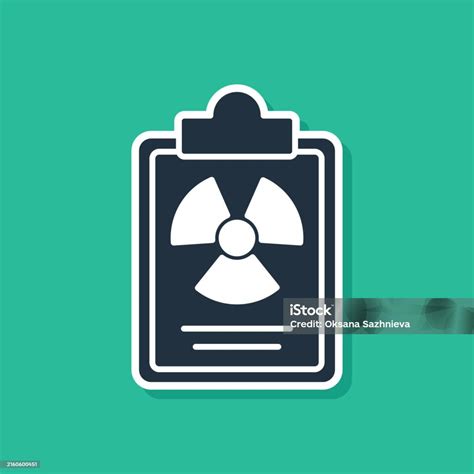 緑色の背景に分離された青色の放射線警告文書アイコンテキストファイルベクトル アイコンのベクターアート素材や画像を多数ご用意 アイコン