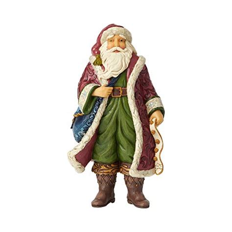 Enesco Jim Shore Heartwood Creek Victorian Santa With Satchel Pricepulse