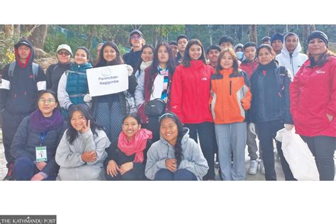 Sixth Week Of Clean Up Campaign Marked In Nagarjun National Park