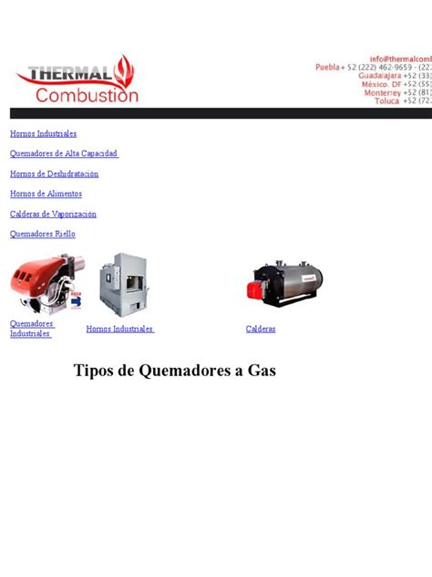 Klimax Catalogo Quemadores Descargar Gratis Pdf Caldera