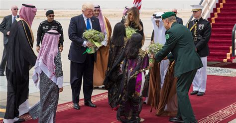 Trump Arrives In Saudi Arabia To A Warm Welcome The New York Times