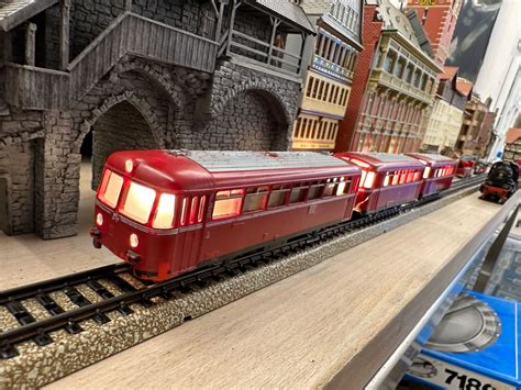 Märklin 3016 2x4018 Db Vt95 Schienenbus Kaufen Auf Ricardo