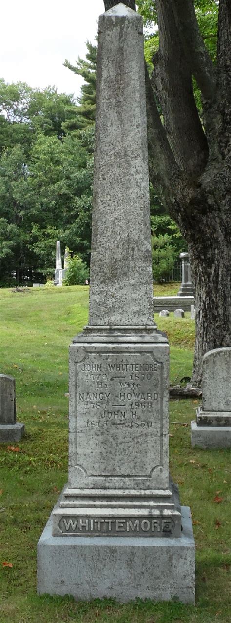 John H Whittemore 1815 1850 Find A Grave Memorial