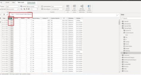 Power Query Calendar Vidicorp