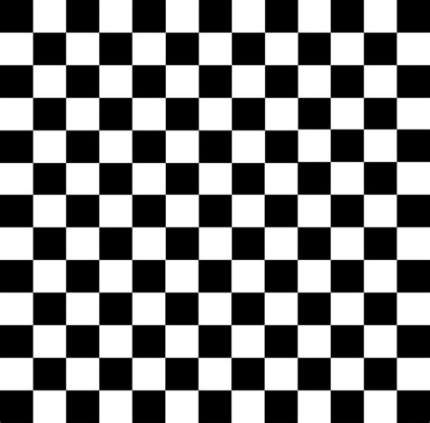 Checker Print Art Print By Emily Black White Pattern Checkered