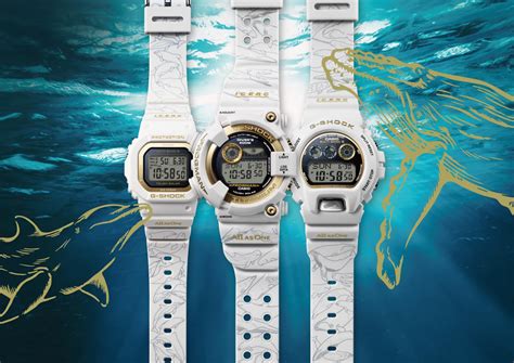 [カシオ計算機]＂イルクジ＂30周年記念モデル発売！ 30頭のイルカやクジラがデザインされたg Shock Monocoto｜ モノが