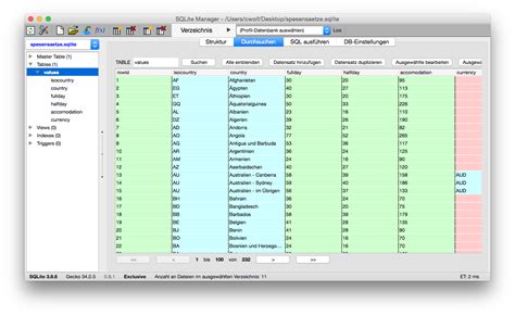 db browser for sqlite and sqlite manager sqlite datenbanken unter os x