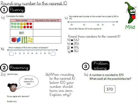 Place Value Round Number To The Nearest 10 Teaching Resources