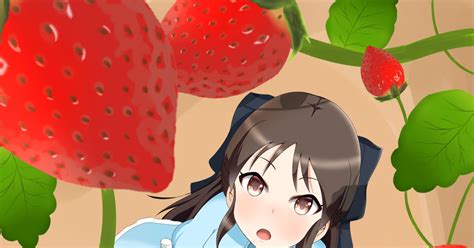 アイドルマスターシンデレラガールズ いちご園に来たありす 洋梨のイラスト Pixiv