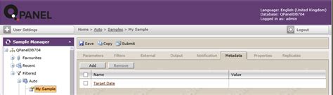 Using Metadata In Prototypes And Samples QuenchTec Support