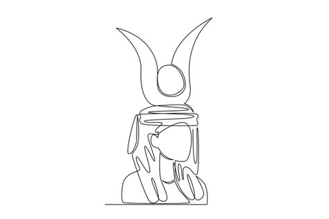 Premium Vector Ancient Egypt Illustration Of Simple Line One Line