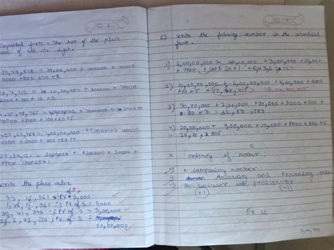 Pis Vadodara Std 5 Grade 5 Math Notebook