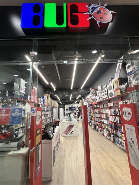 Bug Store At Azrieli Mall In Tel Aviv Israel Editorial Photography