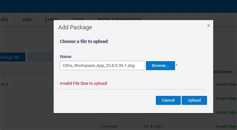 ‎issue Uploading Package Dell Technologies