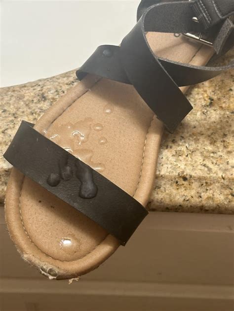 Cummed On My Gf Sandals Rcumonshoes