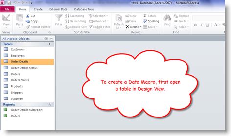 How To Create Data Macros Btab Development