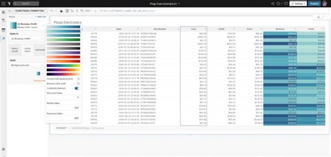How To Use Conditional Formatting In Sigma Computing Phdata