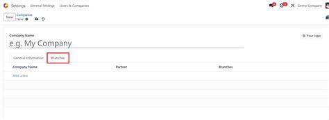 How To Setup Company Data In Odoo Accounting