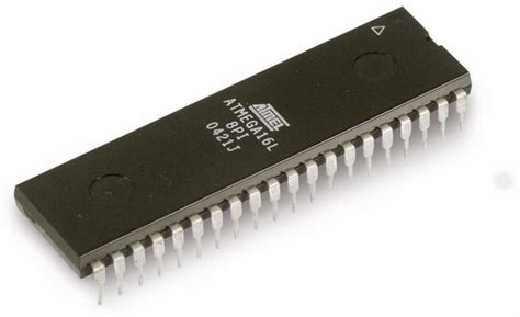atmel microcontroller atmega16 16pu online kaufen pollin at
