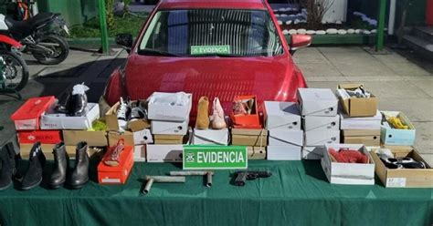 Adulto Y Dos Menores Fueron Detenidos Con Arma Y Elementos Robados En