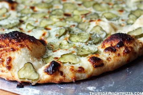 Ranch And Dill Pickle Pizza Thursday Night Pizza