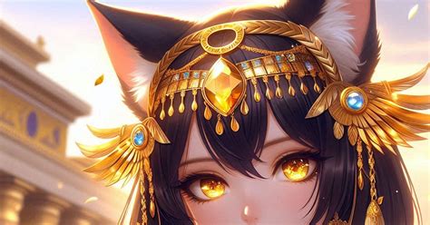 バステト神 バステト神 擬人化 葉月のイラスト Pixiv