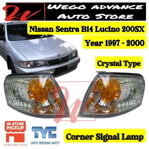 Nissan Sentra B14 Lucino 200sx Corner Signal Lamp Crystal 1997 2000