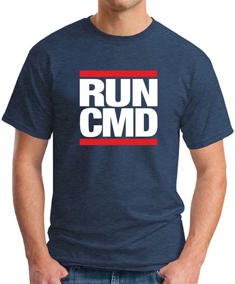 run cmd t shirt geekytees
