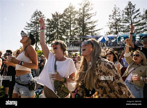 Festivalgoers Seen During Day 2 Of Bottlerock Napa Valley Music