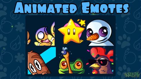 Draw High Quality And Eye Catching Animated Emotes By Kruzal Fiverr